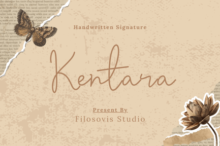 Kentara | Handwritten Signature - Đồ Hoạ Vip