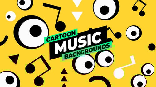 Cartoon Music Backgrounds - Đồ Hoạ Vip